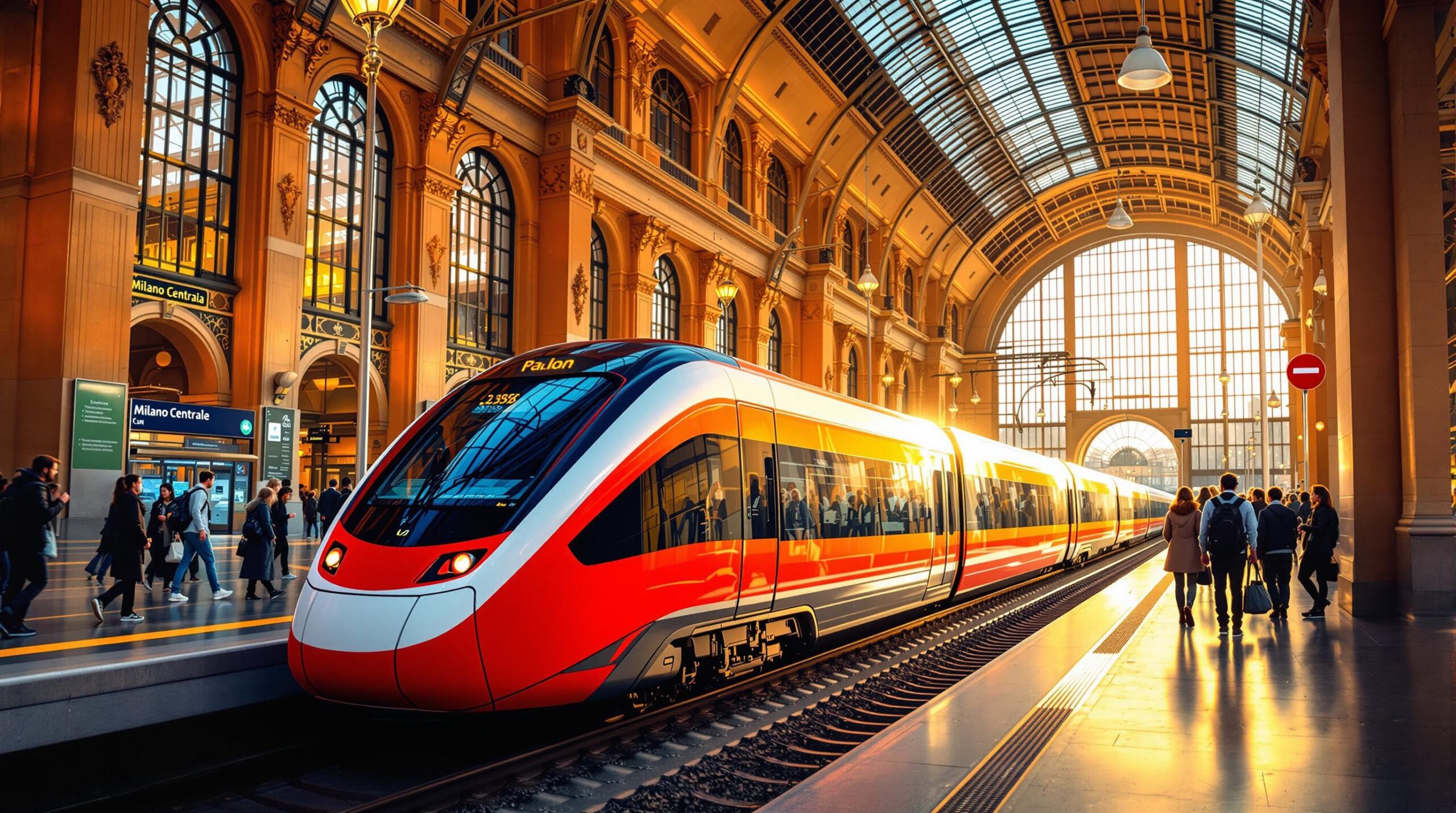 Experience the Speed and Comfort of Frecciarossa Train Travel in Italy