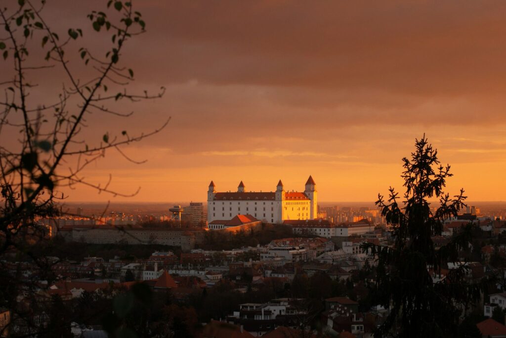 Vienna to Bratislava by train